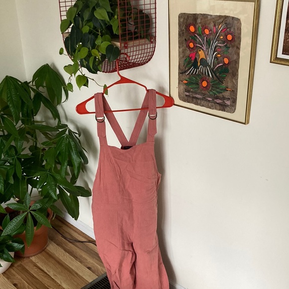 Pants & Jumpsuits | Salmon Colored Overalls | Poshmark